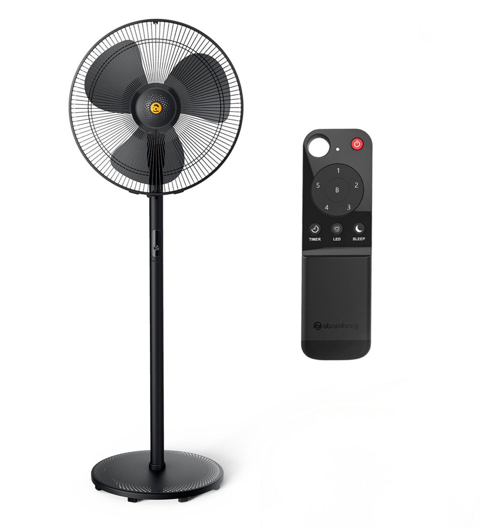 Buy Atomberg Renesa 400mm BLDC motor Energy Saving Pedestal Fan with ...