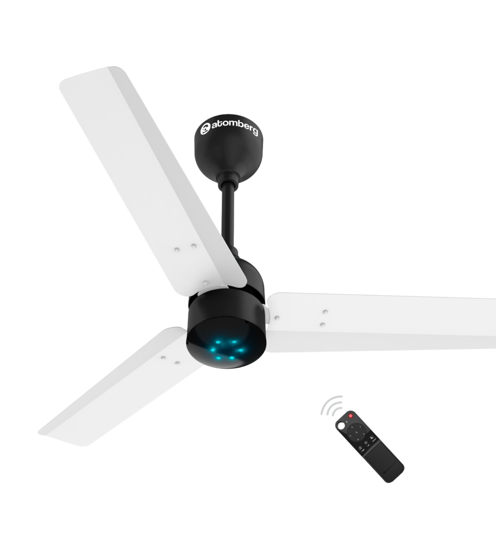 Buy Atomberg Renesa 900mm 3 Blades Ceiling Fan with Remote (White and ...