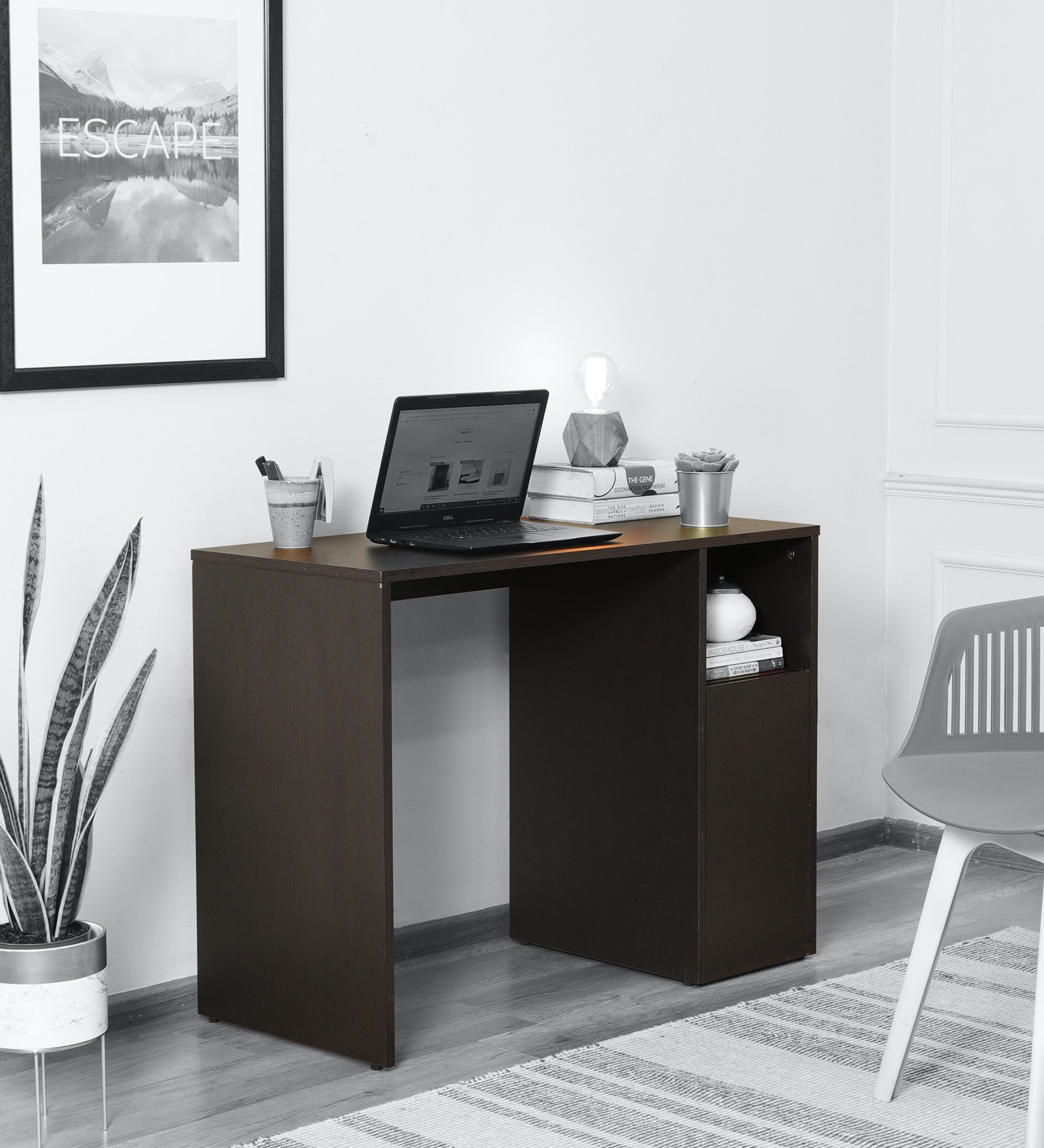 Buy Attikos Computer Table in Wenge Finish at 39% OFF by Mintwud from ...
