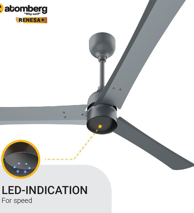 Buy Atomberg Renesa+ 1200mm 28W BLDC 5 Star Rated High Speed Ceiling ...