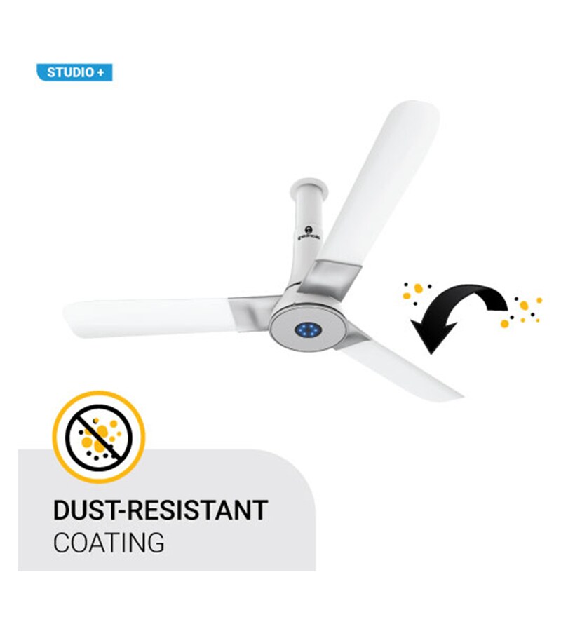 Buy Atomberg Studio+ 1200mm 32W BLDC Energy Saving Ceiling Fan(Marble ...