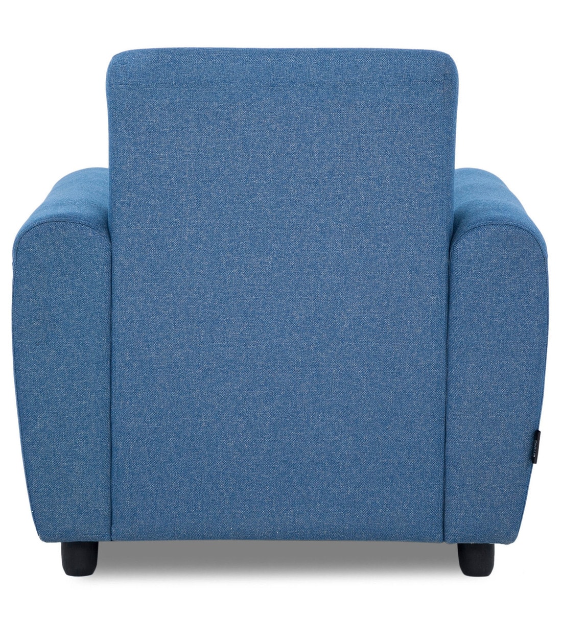 Buy Austin Fabric 1 Seater Sofa in Blue Colour Online - Contemporary 1 ...