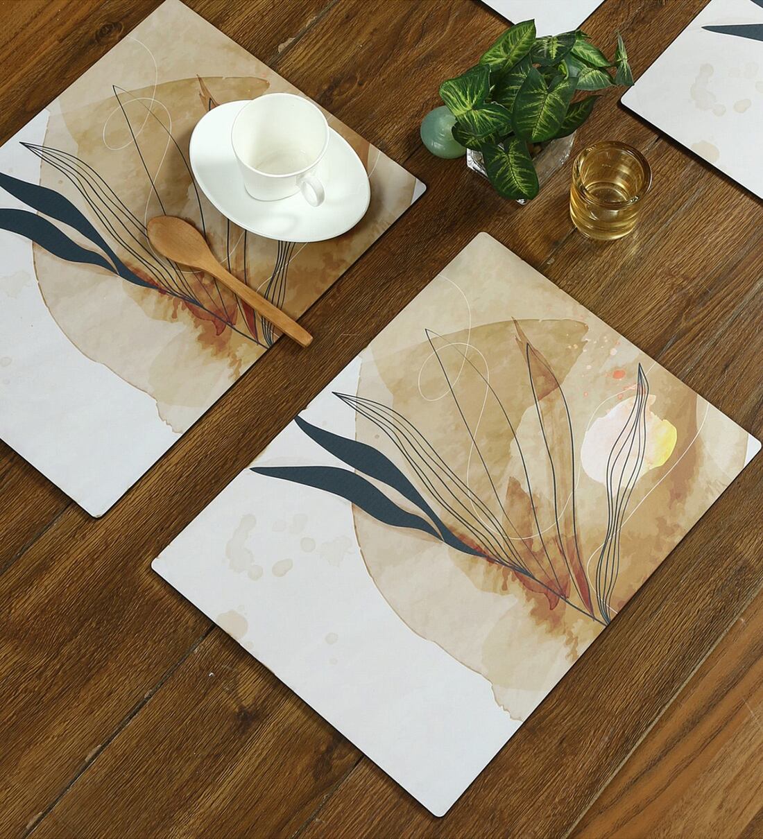 Buy Autumn Cream ( 16 X 12) MDF Placemat (Set of 6) at 53% OFF by ...