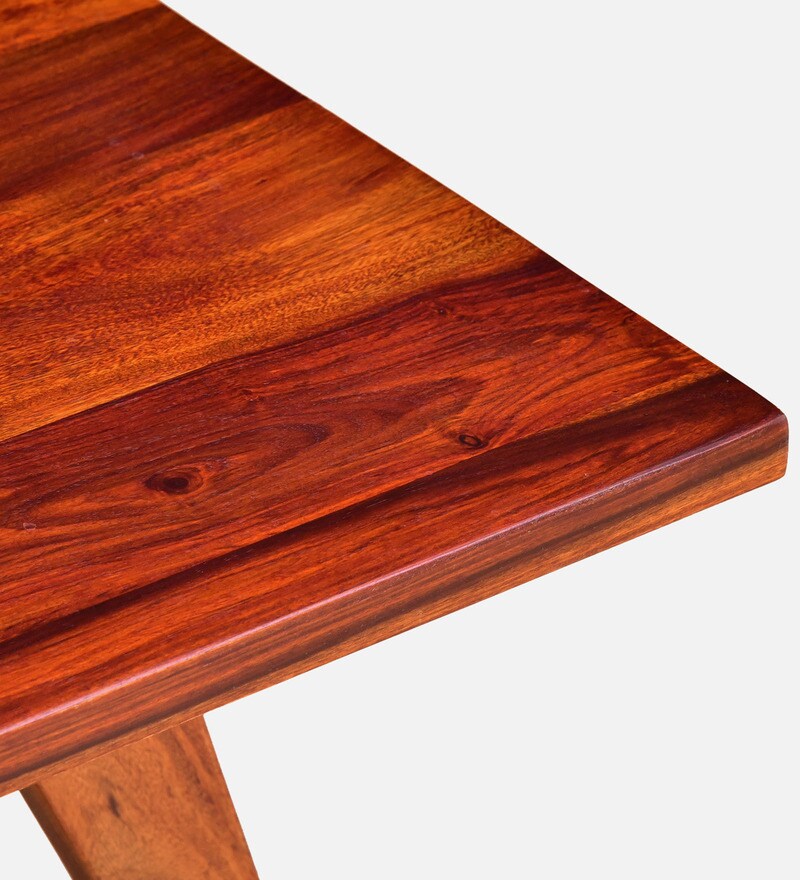 Buy Aura Sheesham Wood End Table In Honey Oak Finish Online ...