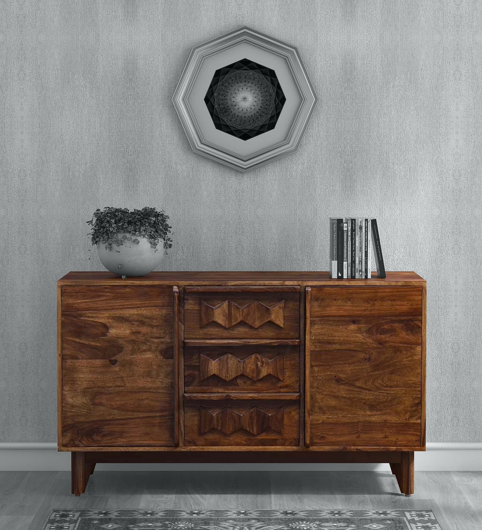 Buy Avilys Sheesham Wood Sideboard in Provincial Teak Finish at 4% OFF ...