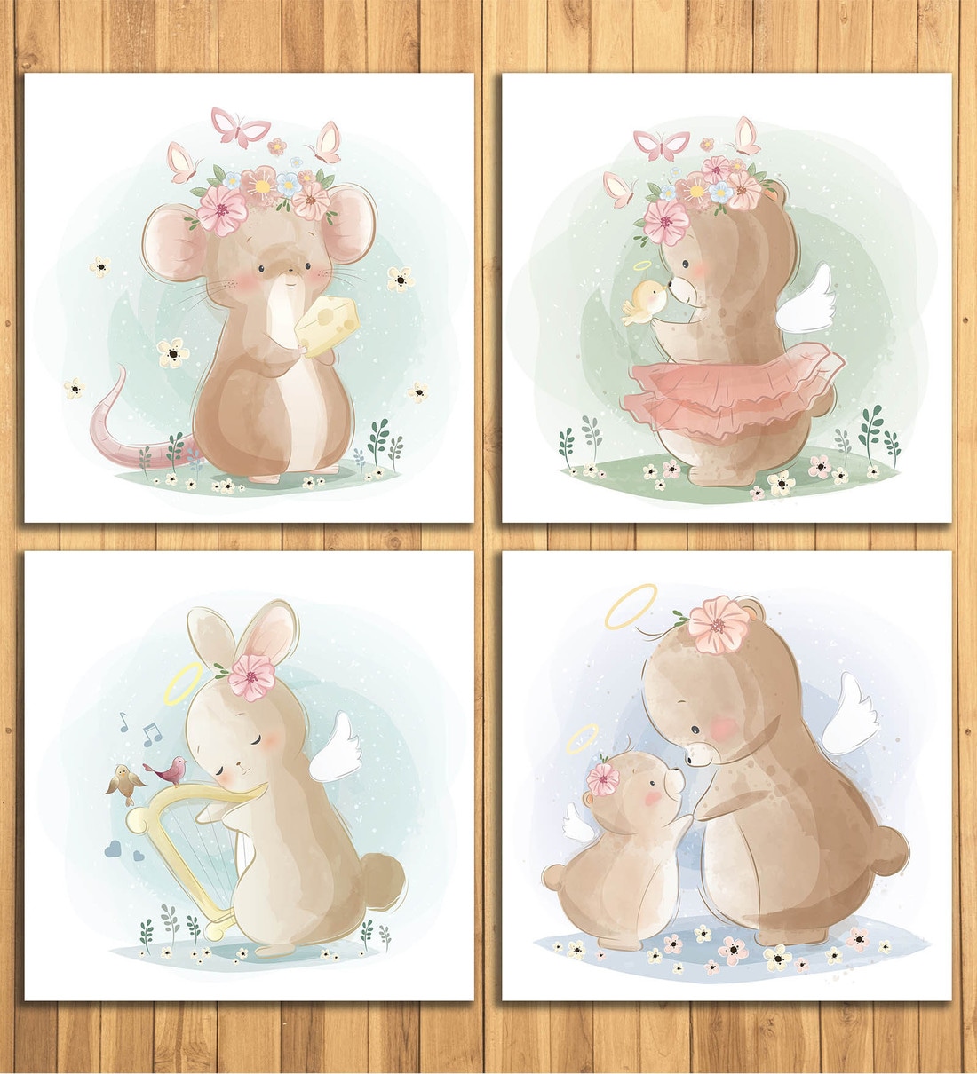 Buy Baby Teddy Wall Panels by Wens at 16% OFF by Wens | Pepperfry