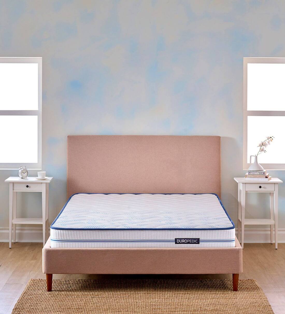 Buy Back Magic White Duropedic 6 Inch Rebonded Foam & Coir Mattress ...