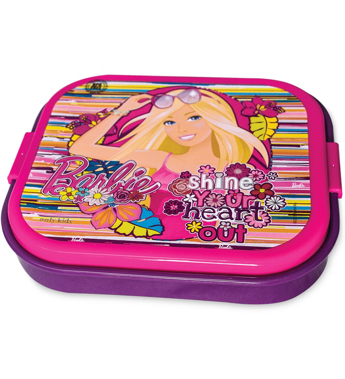 Buy Barbie Lunch Box 500 Ml (BPA Free) by Only Kidz Online - Lunch Box ...