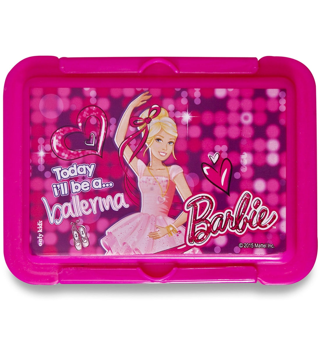 Buy Barbie Mini Lunch Box 350 Ml (BPA Free) by Only Kidz (Set of 2 ...
