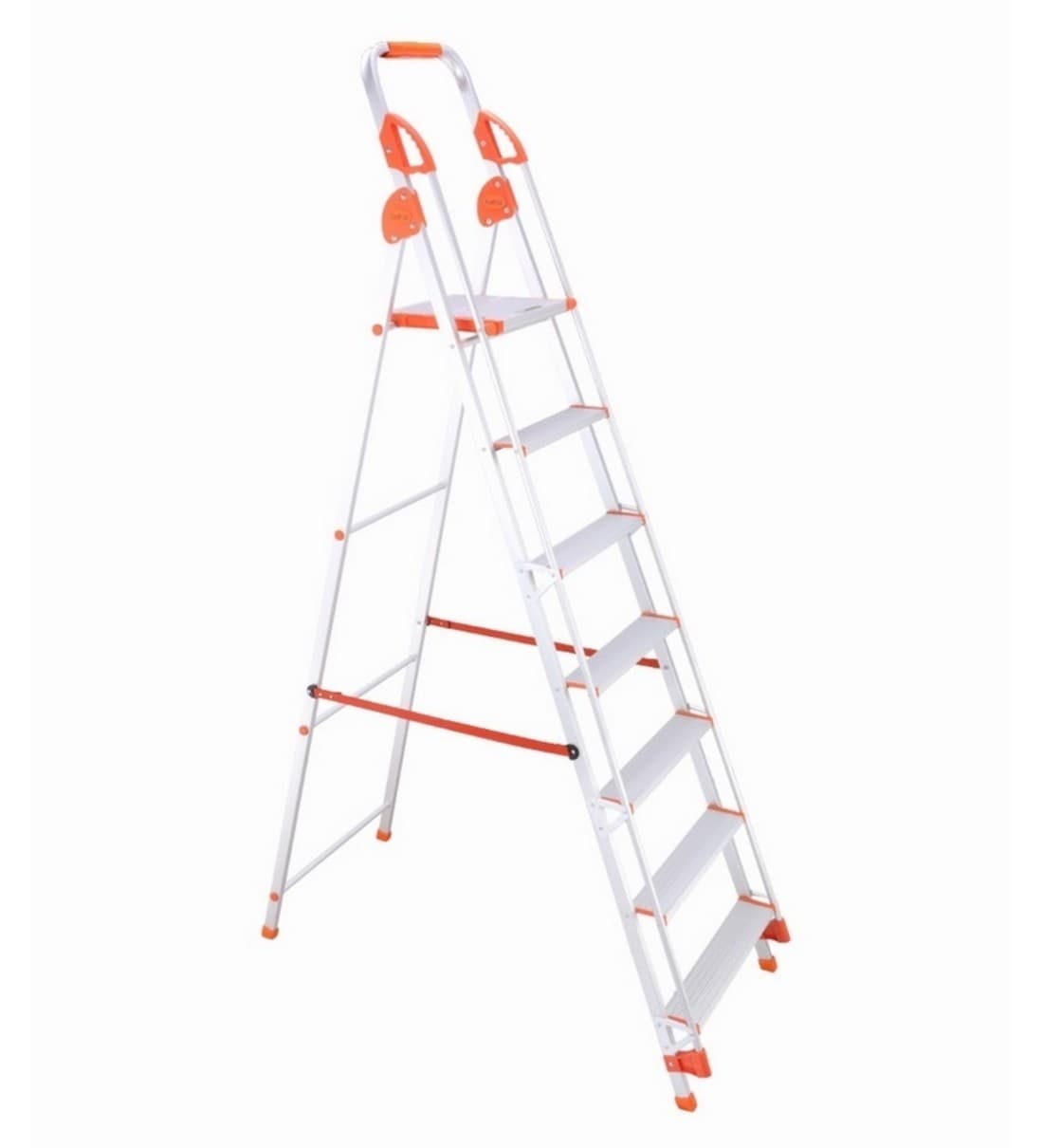 Buy 7 Steps 6 Ft Aluminium Step Ladder By Bathla at 2% OFF by Bathla ...