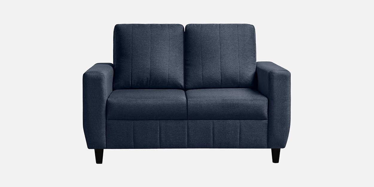 Buy Bae Fabric 2 Seater Sofa in Ocean Blue Colour by Sleepyhead Online ...