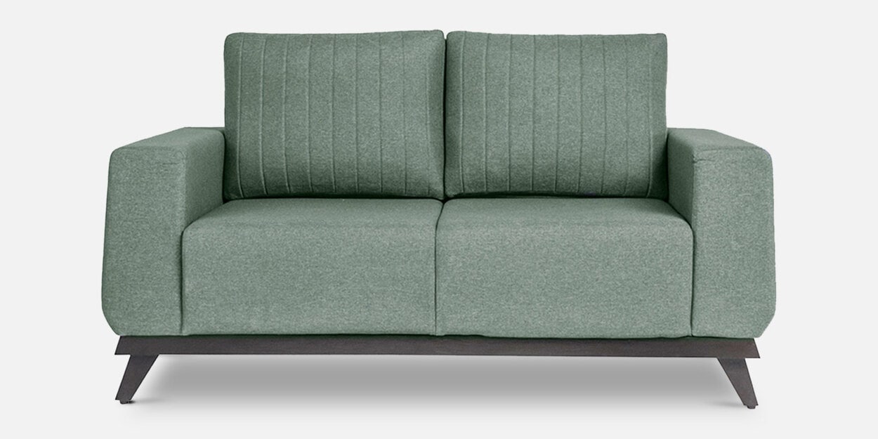 Buy Barcelona Fabric 2 Seater Sofa in Omega Green Colour at 27% OFF by ...