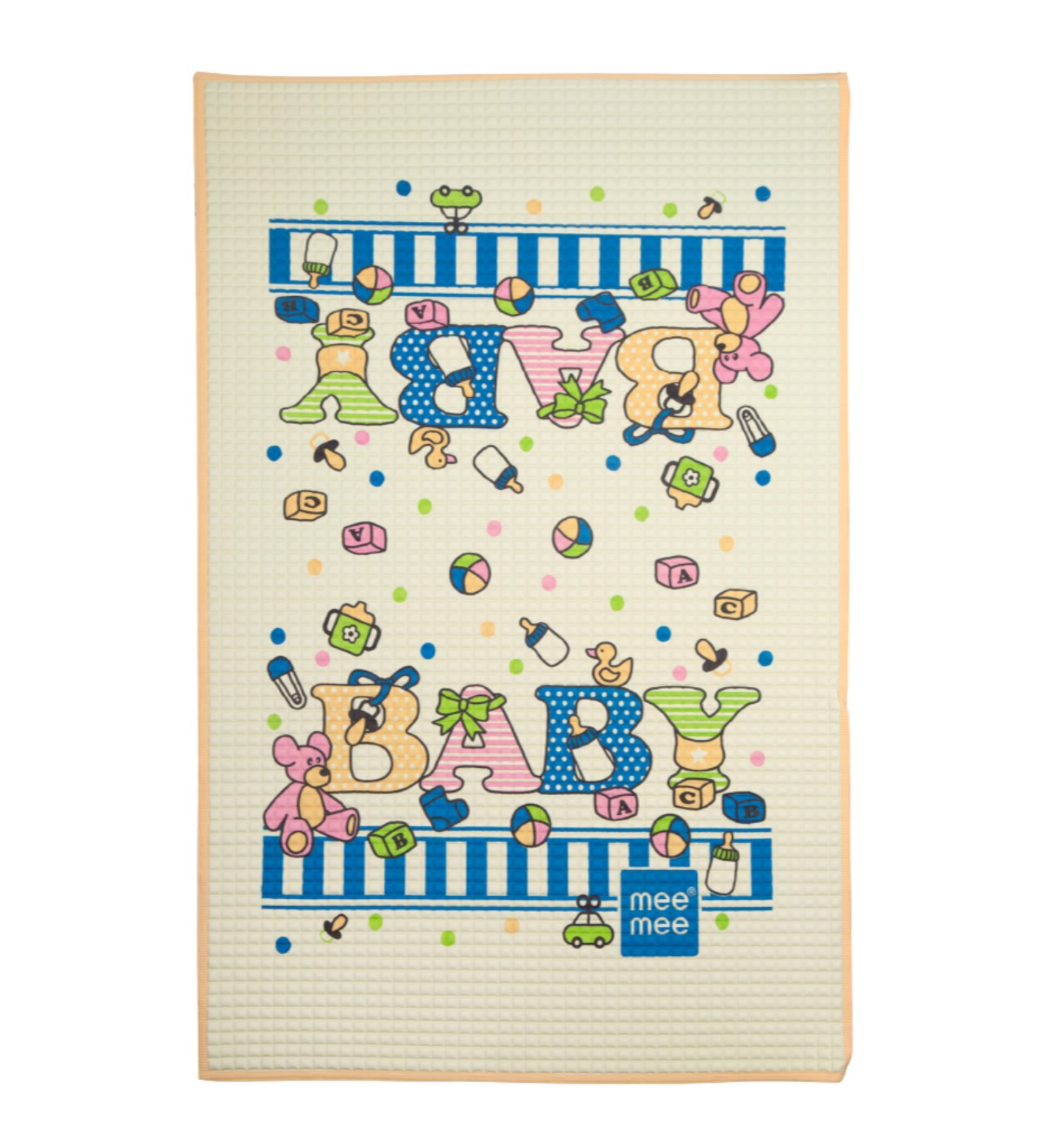 Buy Baby (7.5x7) Air-Filled Waterproof Multi-Functional Mat in Orange ...