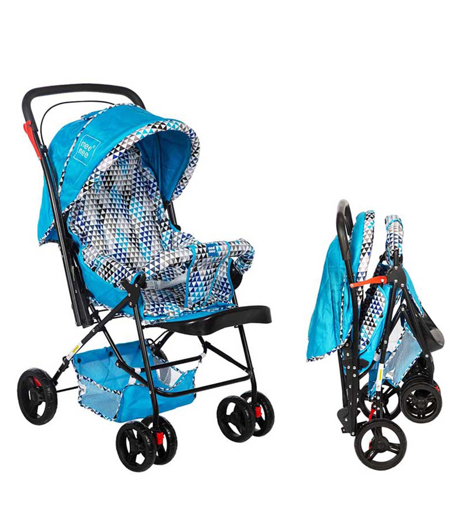 Buy Baby Pram with Adjustable Seating Positions and Reversible Handle ...