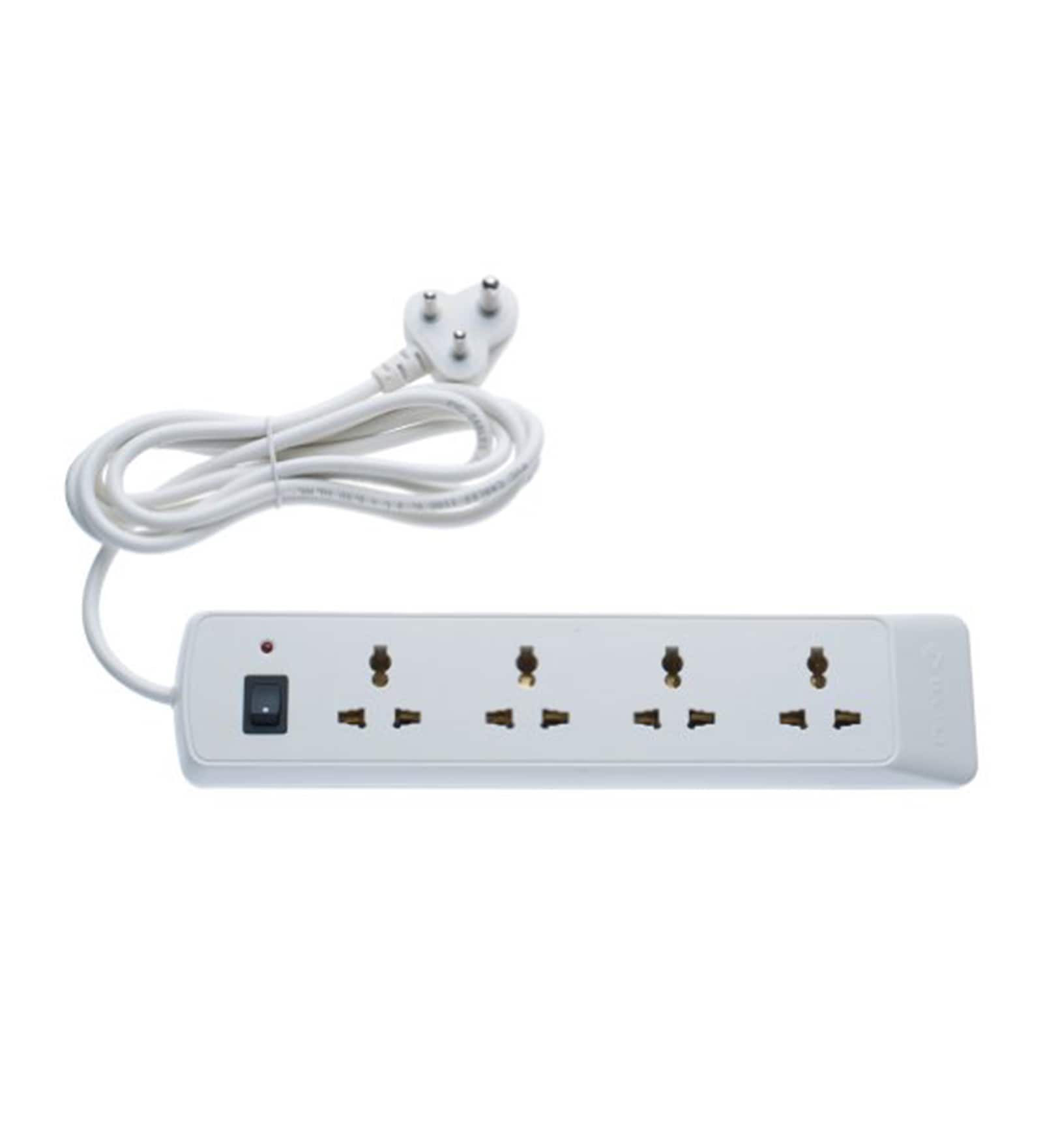 Buy 4 Plug Points 2 Meter Wire Spike Guard by Bajaj Online - Wires ...