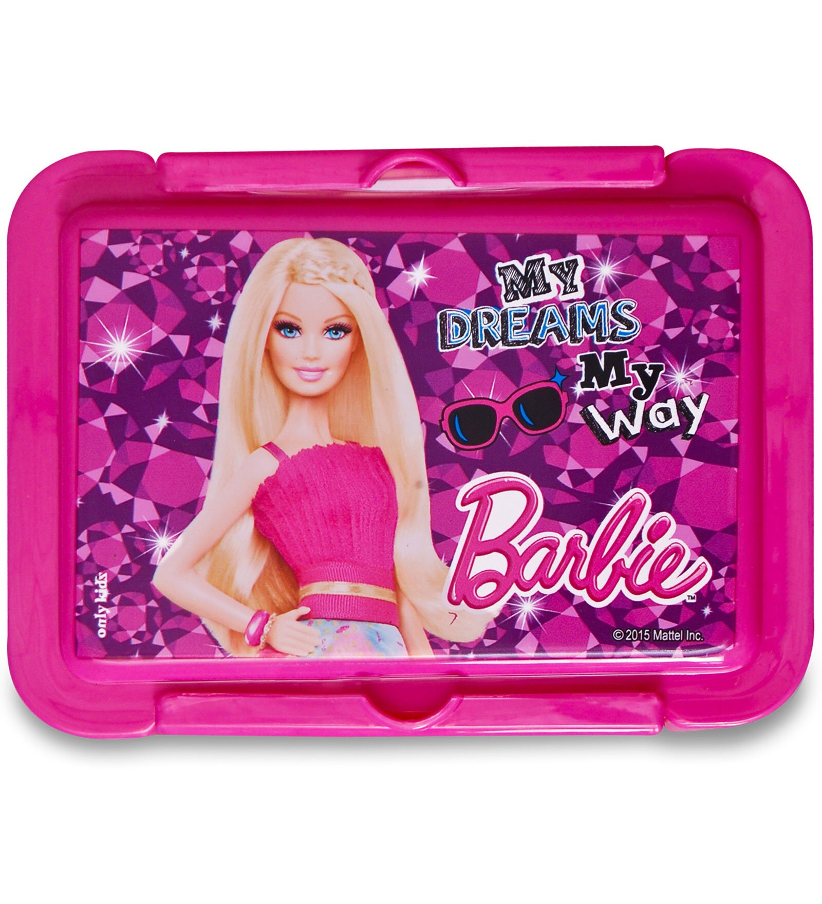 Buy Barbie Mini Lunch Box 350 Ml (BPA Free) by Only Kidz (Set of 2 ...