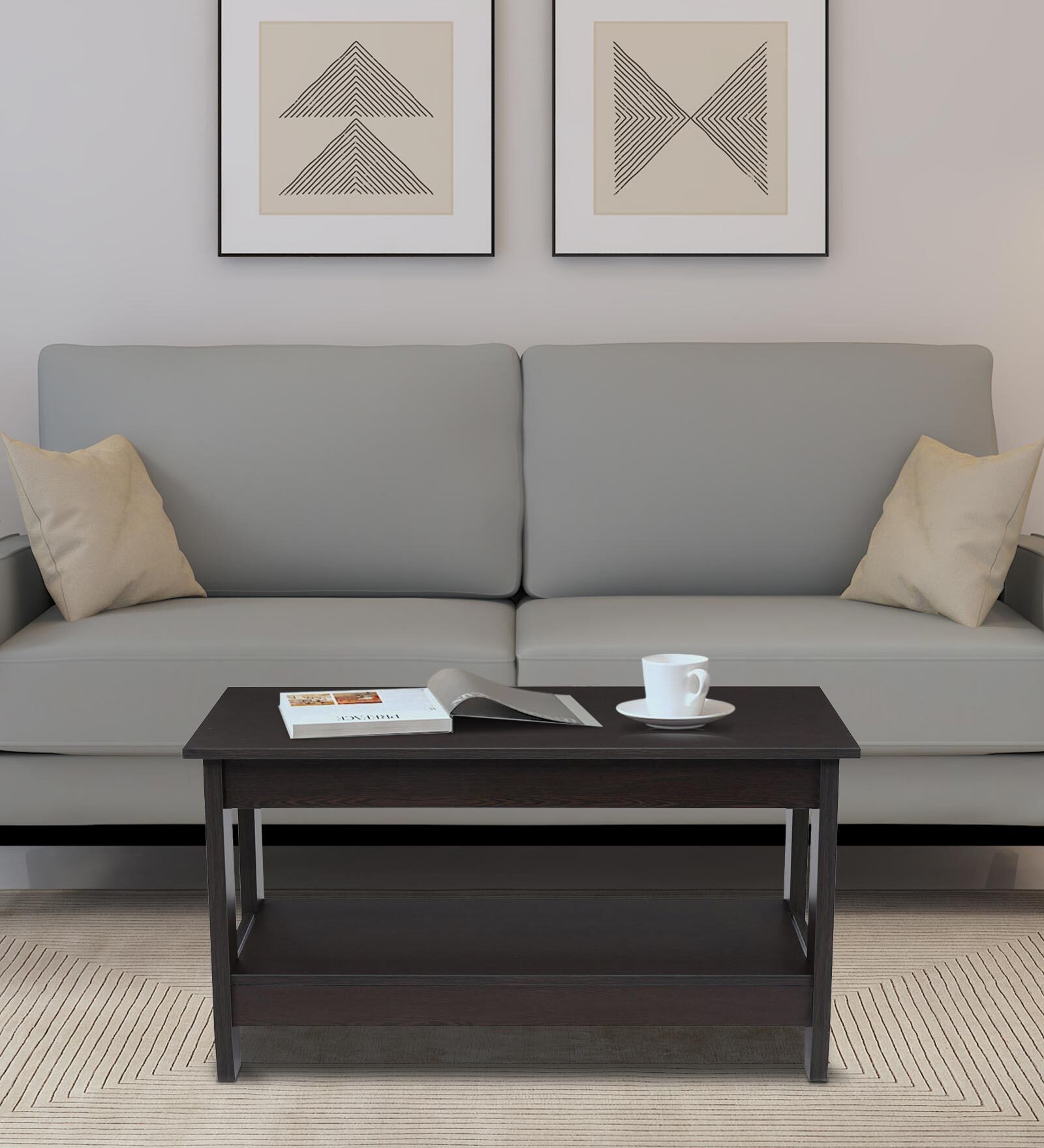 Buy Baron Coffee Table in New Wenge Finish at 31% OFF by Nilkamal ...
