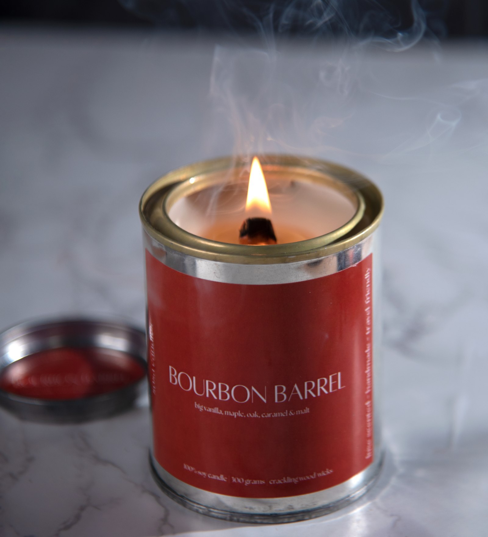 Buy Barrel White Soy Wax Scented Candle at 100% OFF by Sosa Candles ...