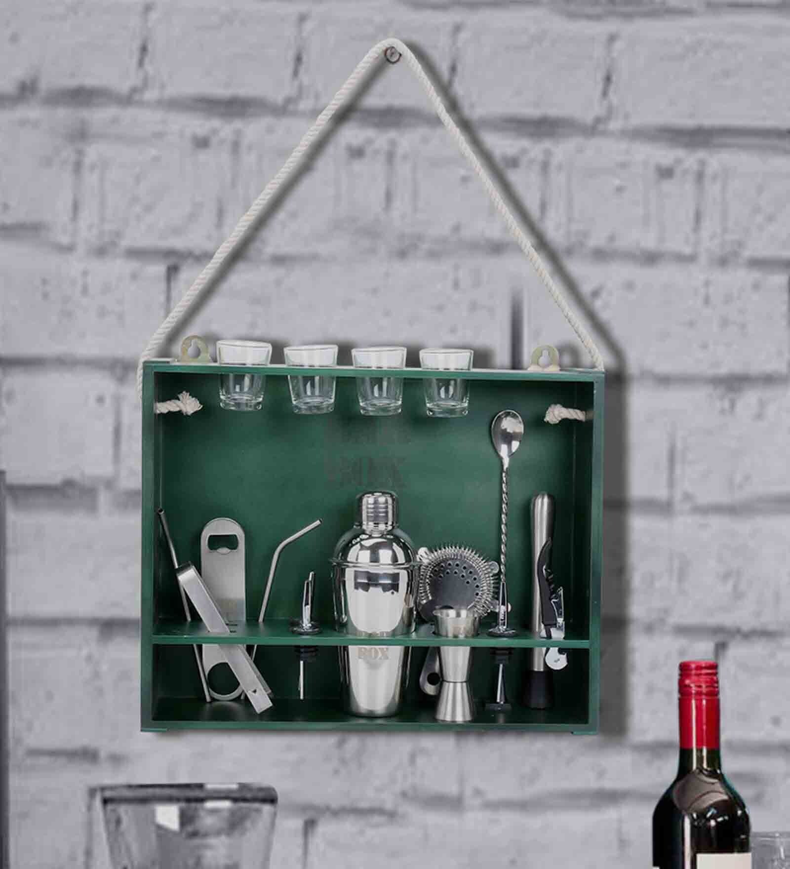 Buy Bartender Pro Stainless Steel Mini Bar Tool Set with a Stand at 63% ...
