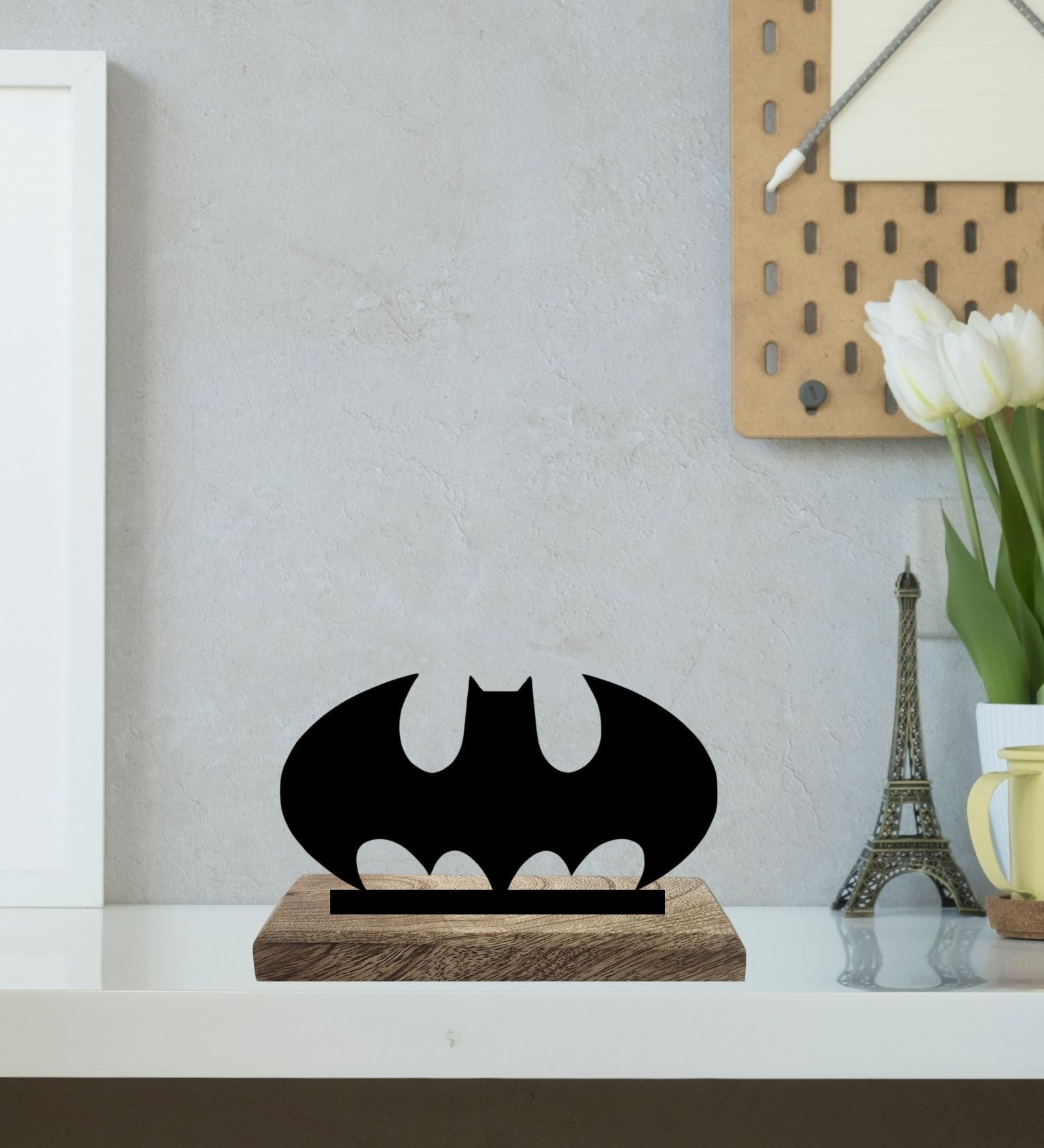Buy Batman Black Mango Wood & Iron Showpiece at 30% OFF by Elysian ...