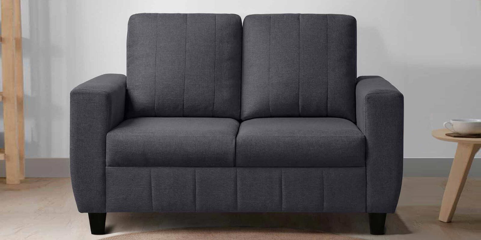 Buy Bae Fabric 2 Seater Sofa in Stone Grey Colour at 24% OFF by ...