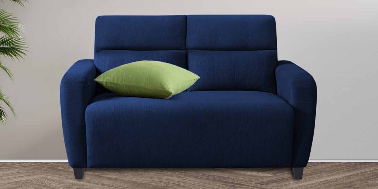 Buy Bakadi Fabric 2 Seater Sofa in Royal Blue Colour at 33% OFF by ...