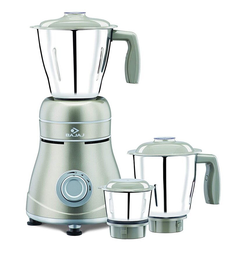 Buy Bajaj Ivora Silky Caramel 800W Mixer Grinder with 3 Jars Online ...