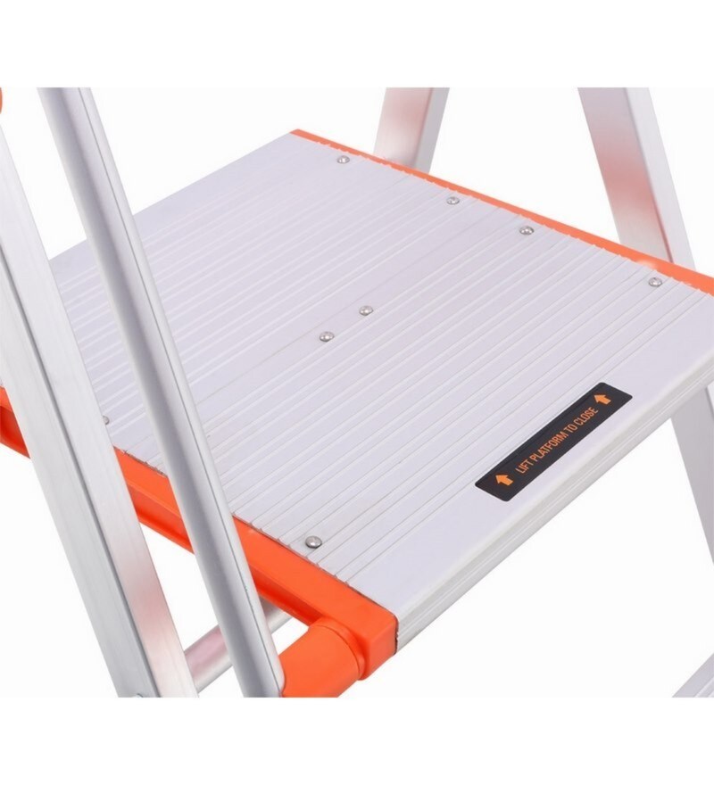 Buy 7 Steps 6 Ft Aluminium Step Ladder By Bathla Online - Step Ladders ...