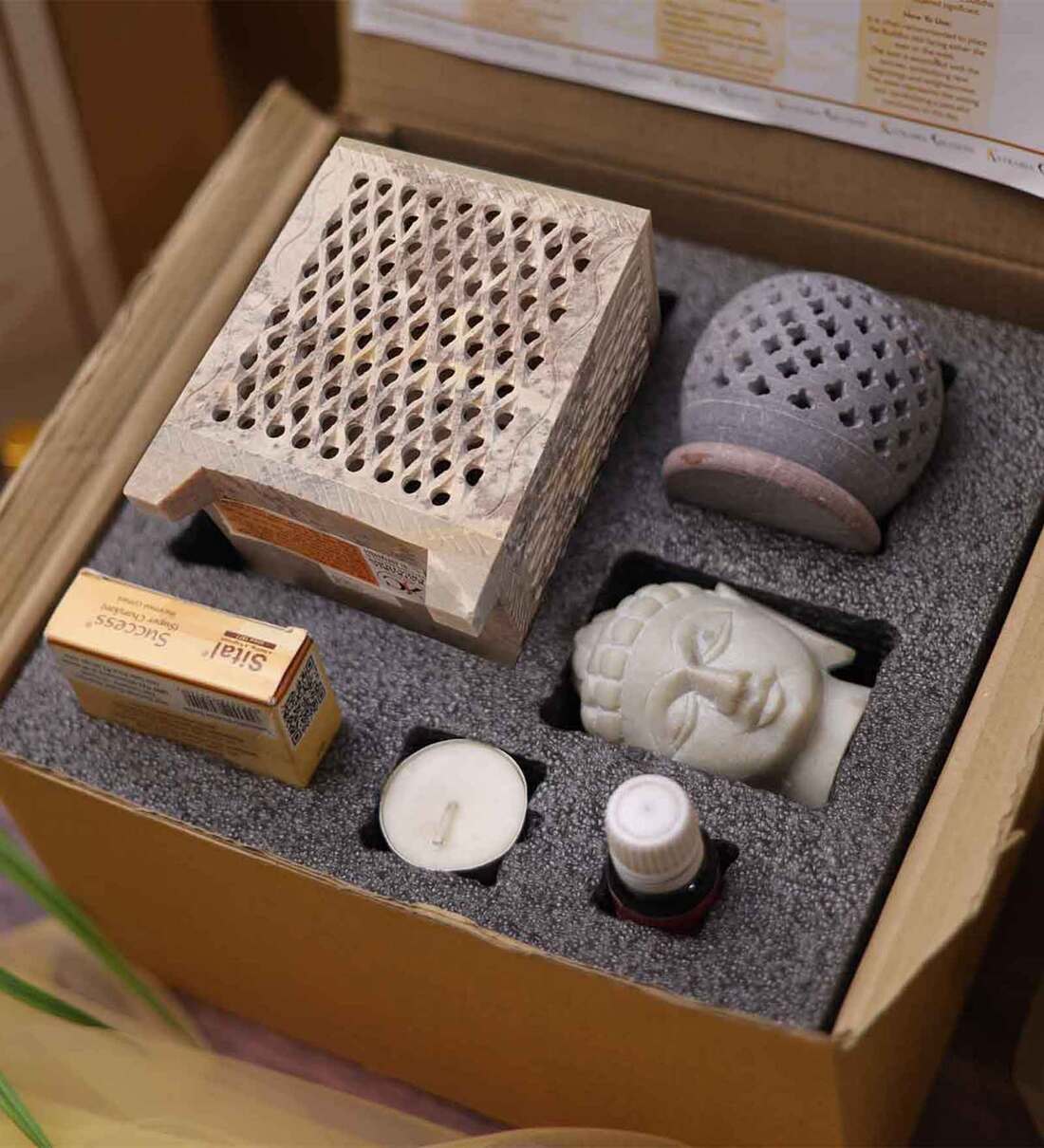 Buy Beala Zen Grey Soapstone Gift Box at 6% OFF by Katkaria Creations ...