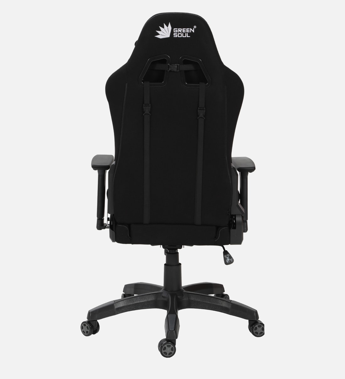 Buy Beast Fabric Gaming Chair in Black & Grey Colour by Green Soul ...