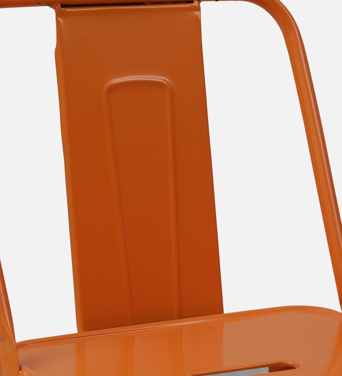 Buy Becky Metal Bar Stool In Orange Colour By Bohemiana Online ...