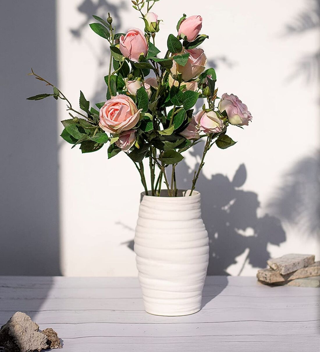 Buy Beige Ceramic Modern Table Vases By La Dimora Selections at 49% OFF ...