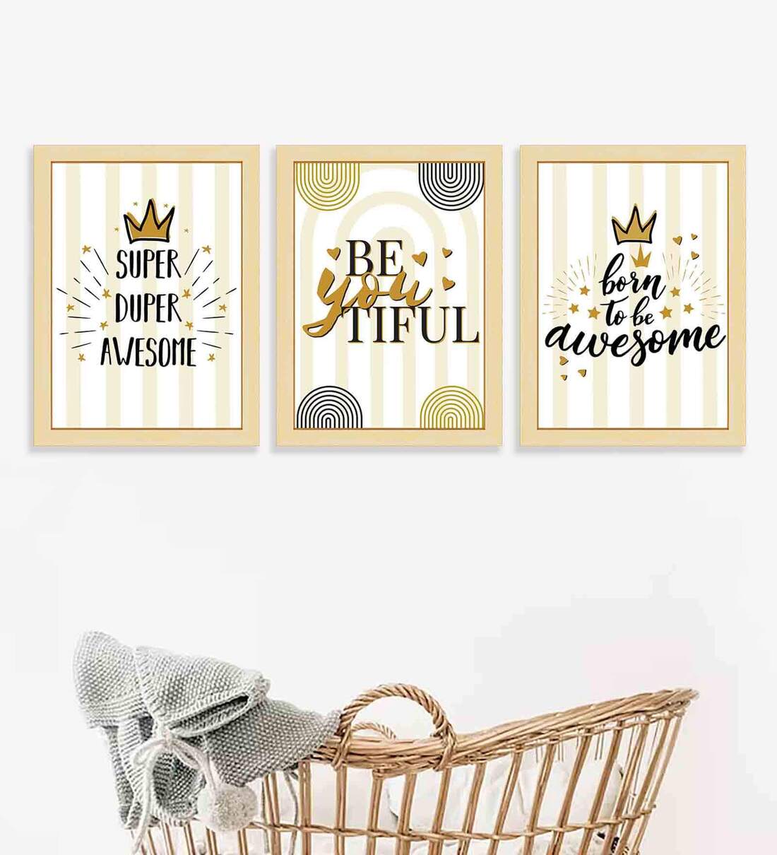 Buy Multicolour Engineered Wood (Set of 3) Art Prints at 33% OFF by Art ...