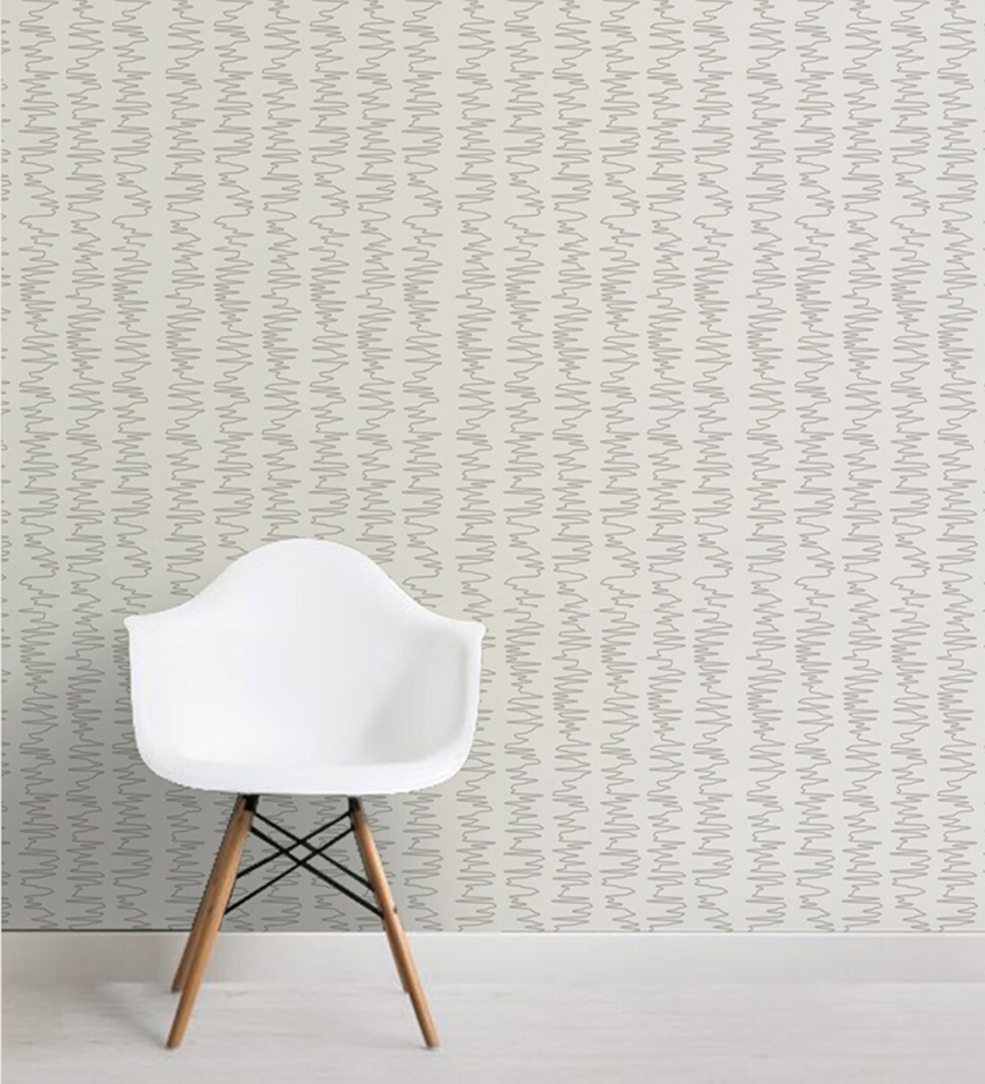 Buy Beige Frequency Wallpaper at 10% OFF by The Wall Chronicles | Pepperfry