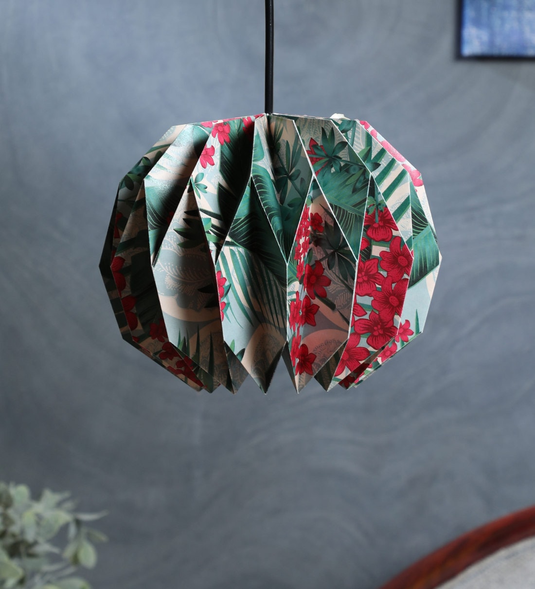 Buy Beige Paper Decorative Hanging Lights by India Circus by Krsnaa ...