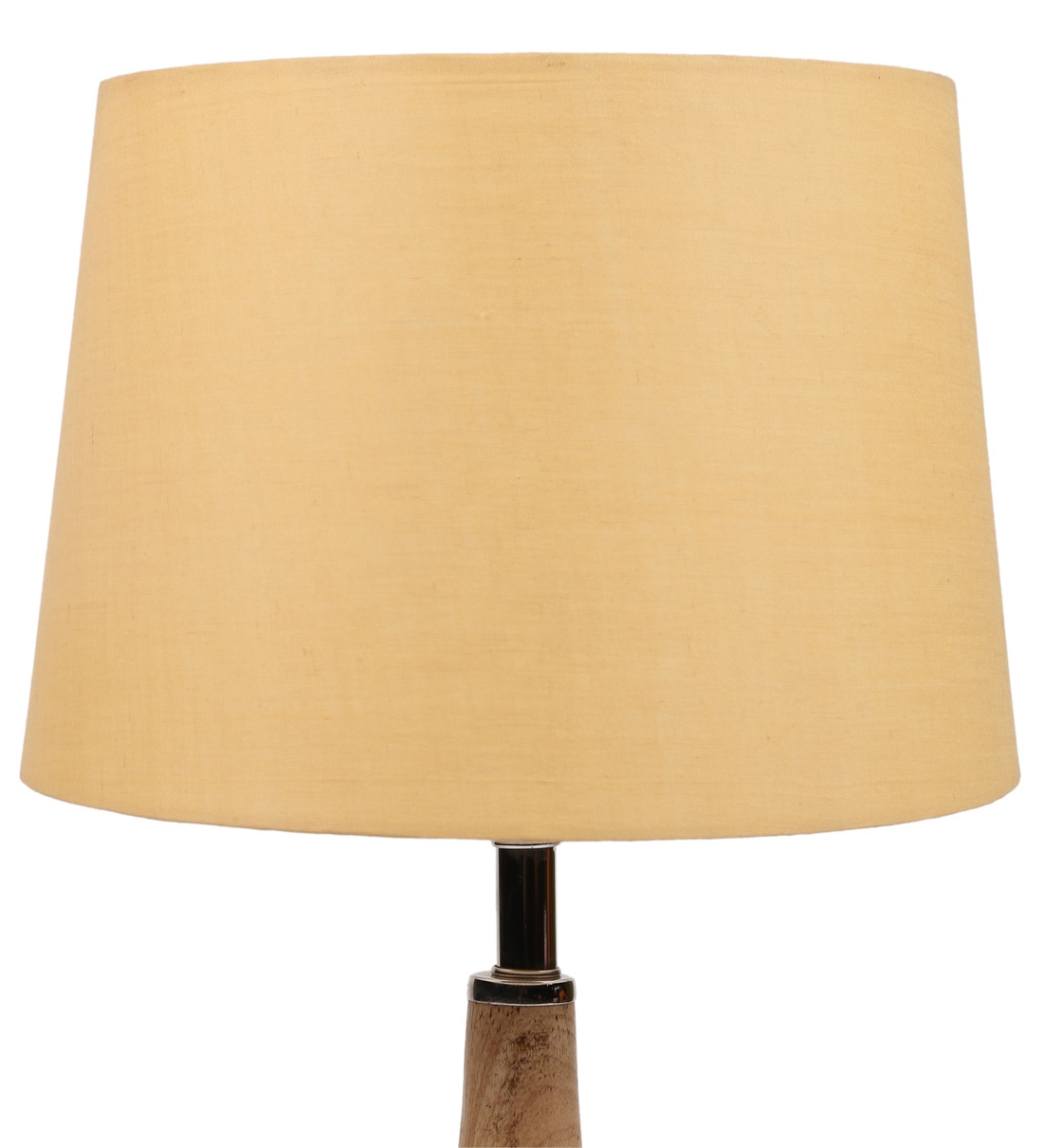 Buy Beige Shade Table Lamp With Wood Base - By Sapphire Online - Wood ...