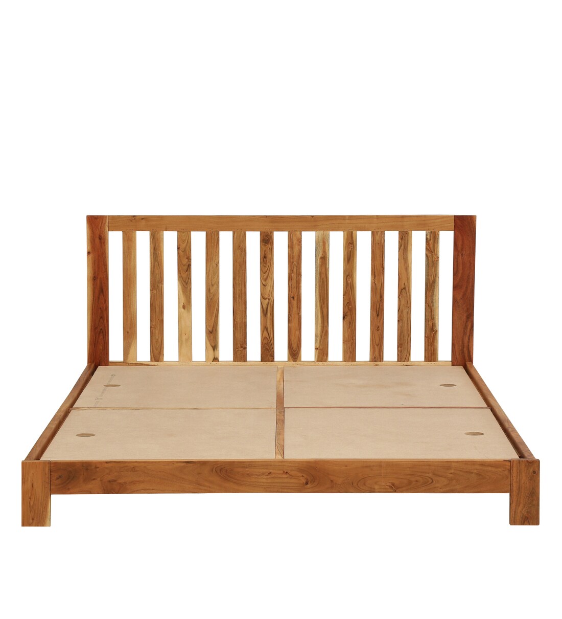 Buy Bexley Solid Wood King Size Bed In Natural Finish By Woodsworth ...