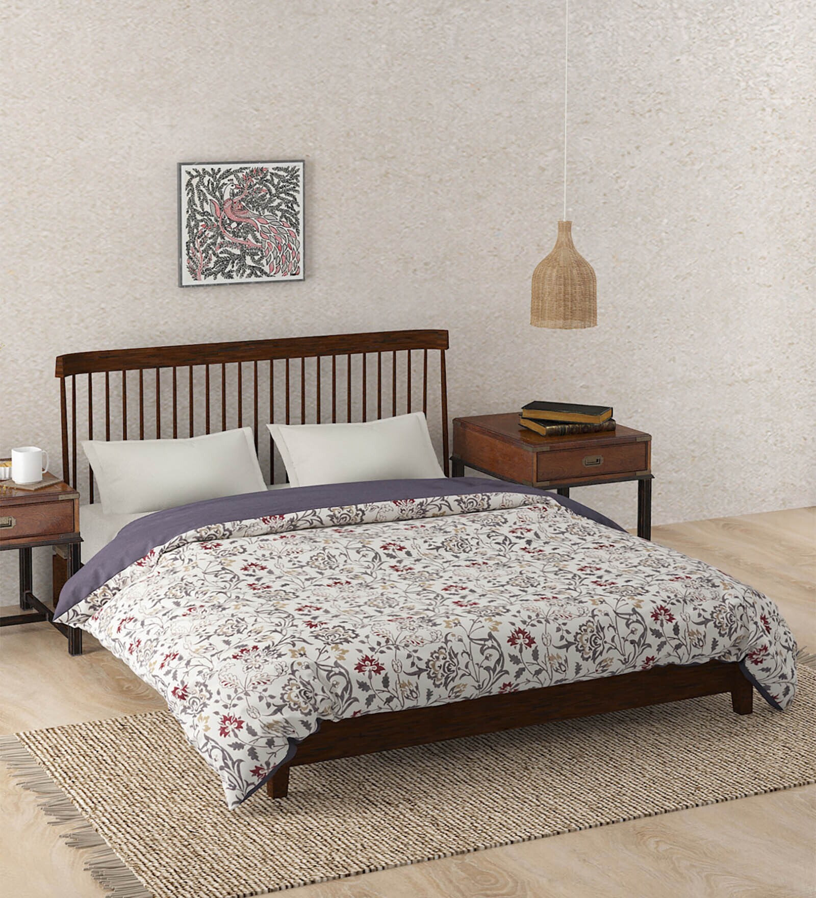 Buy Beige Cotton 170 GSM Single Bed Quilt at 47% OFF by Fabindia ...