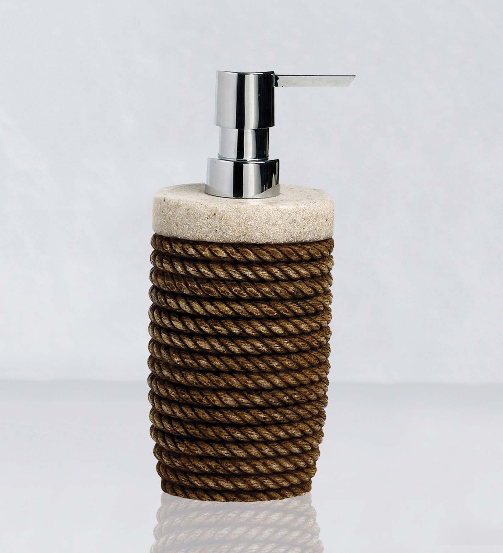 Buy Brown Polyresin Soap Dispenser (210 Ml) at 10% OFF by Obsessions ...