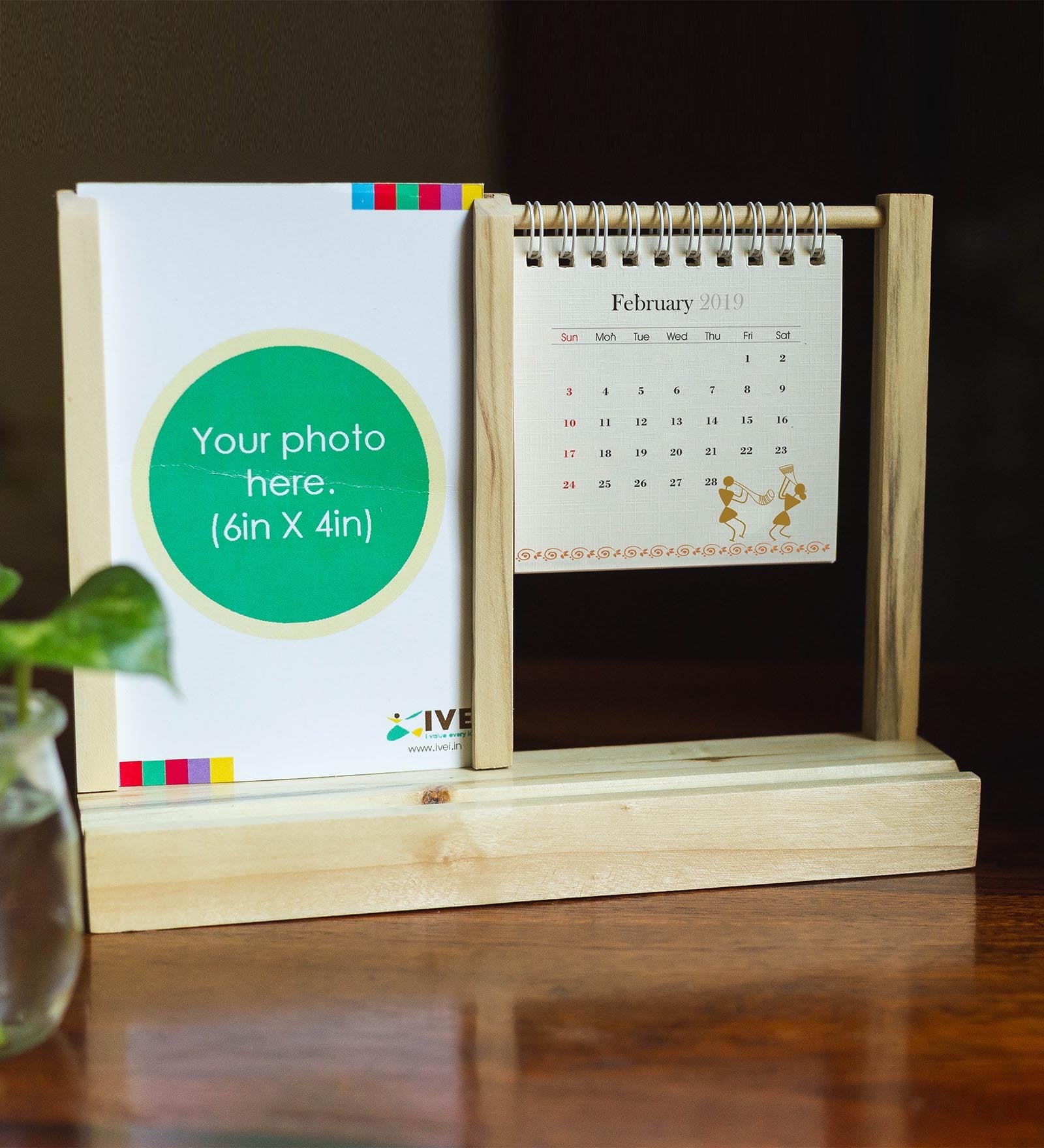 Buy beige Solid Wood 6x4 Inches Photo Frame by by IVEI Online - Table ...