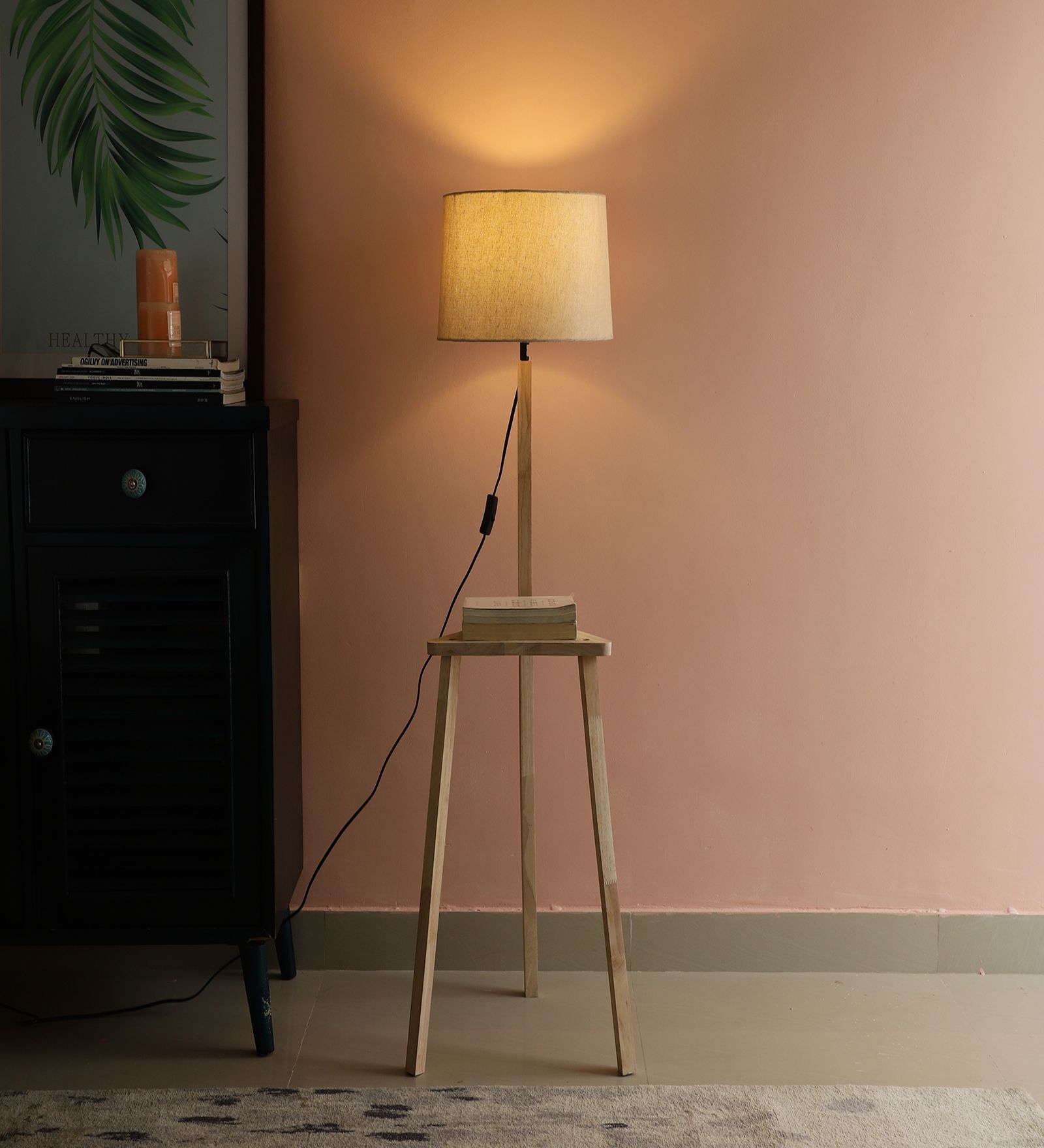 Buy Bela Side Lamp In Solid Wood at 17% OFF by Sanded Edge | Pepperfry