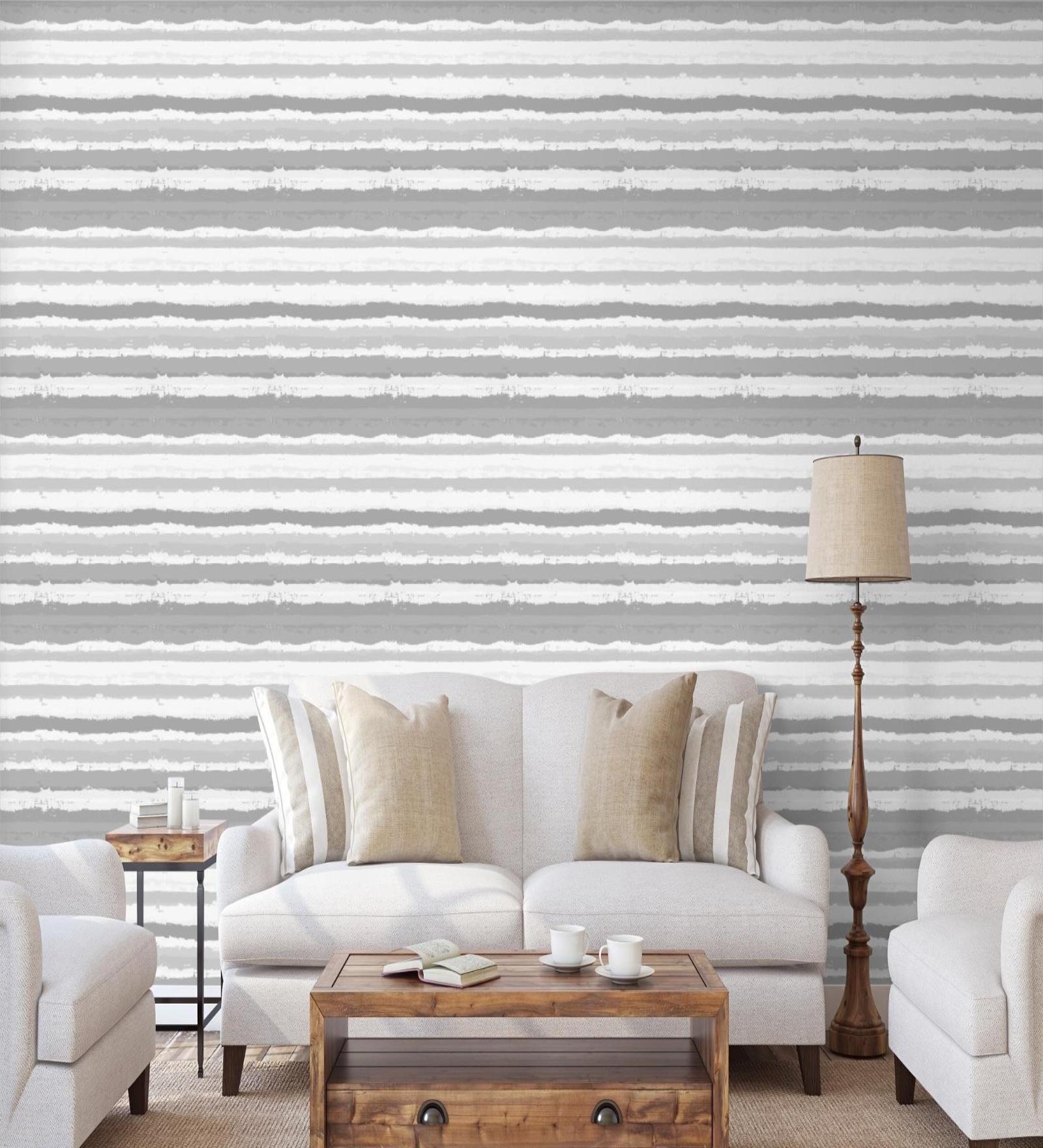 Buy Best Grey PVC High Wash Resistant Wallpaper Roll at 100% OFF by ...