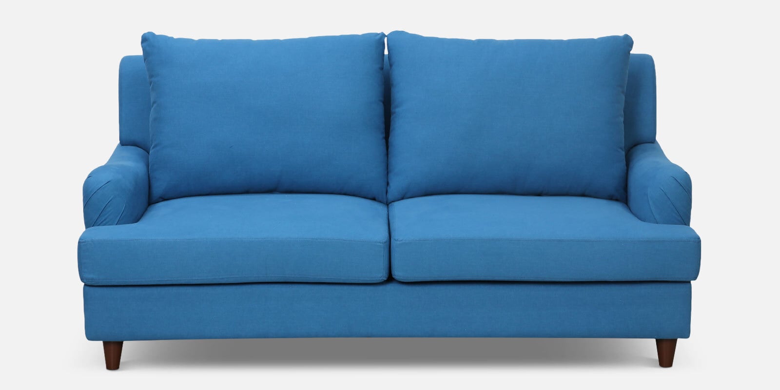 Buy Beograd Fabric 3 Seater Sofa In Blue Colour at 30% OFF by ...