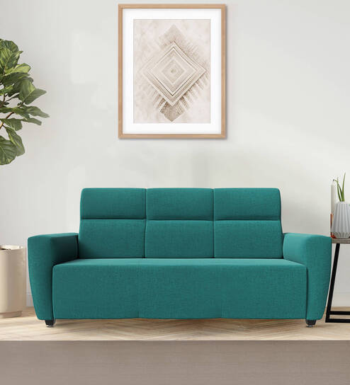 Blue Contemporary 3 Seater Sofas Online @Upto 70% OFF | Pepperfry