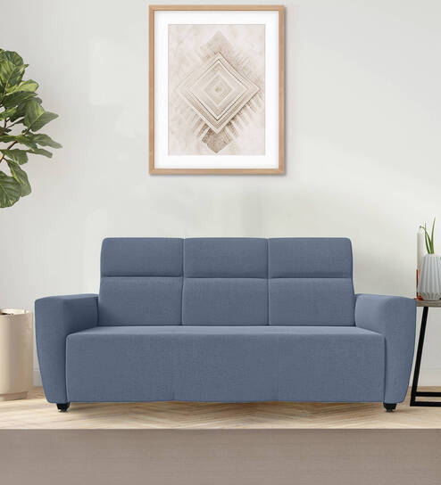 Blue Contemporary 3 Seater Sofas Online @Upto 70% OFF | Pepperfry