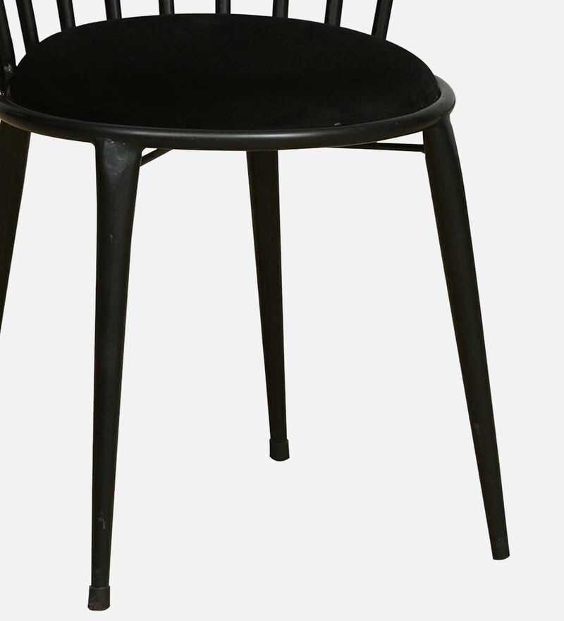 Buy Beco Metal Cafe Chair in Black Colour by Bohemiana Online - Cafe ...