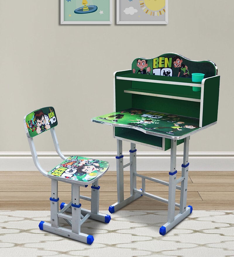 Buy Ben10 Infant Desk in Multicolour with Chair Online - Infant Desks ...