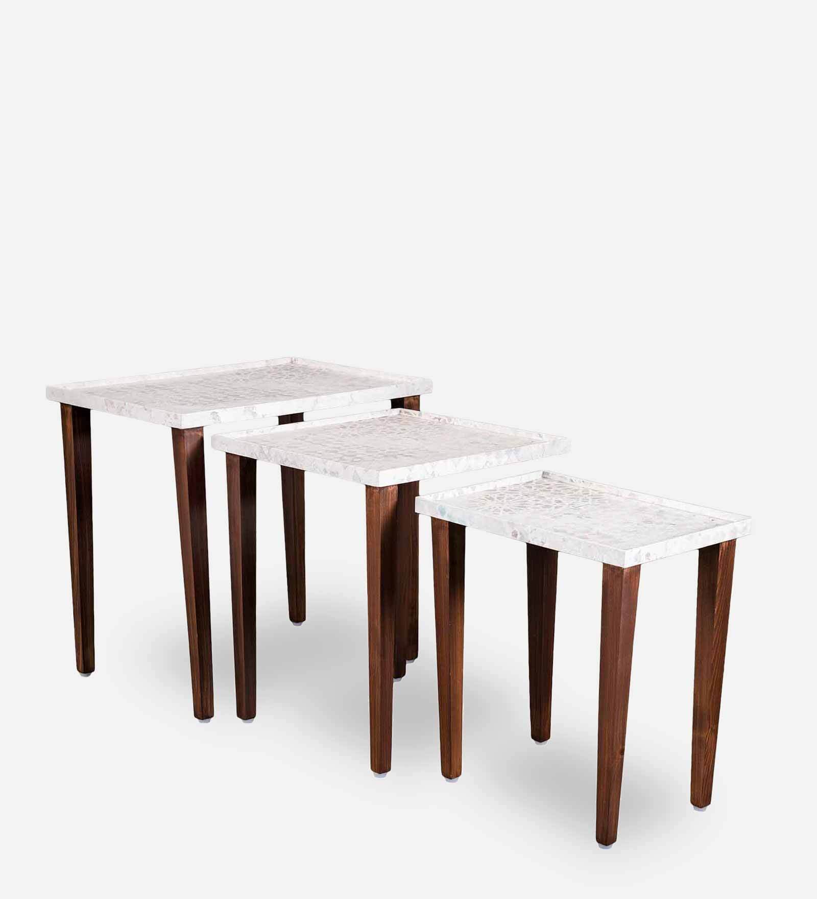 Buy Bhav Nest Of Tables (Set Of 3) at 55% OFF by A tiny mistake | Pepperfry