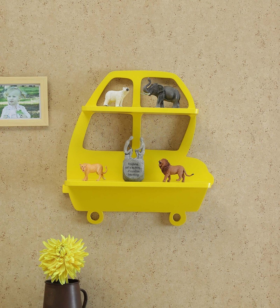 Buy Engineered Wood Big Car Design Wall Shelf By Artypillar at 32% OFF ...