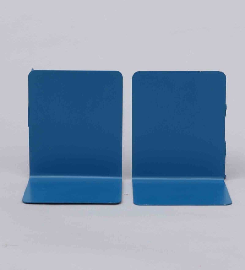 Buy Bicycle Girl Blue Iron Book Ends by Mint Furnish Online - Bookends ...